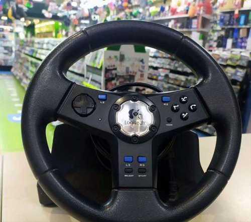 Руль Logitech Rally Vibration Feedback Wheel