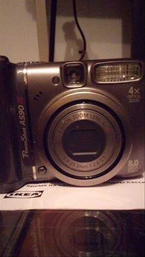 Компактные фотоаппарат Canon Power Shot A590 IS