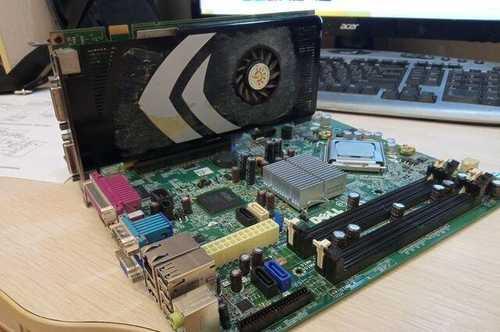 GeForce 8800GT + Core 2 Duo + dell E93839 GA0402