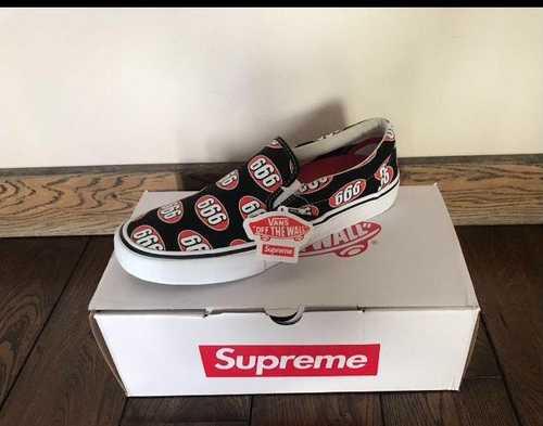 Кеды Vans supreme новые (оригинал) 42.5