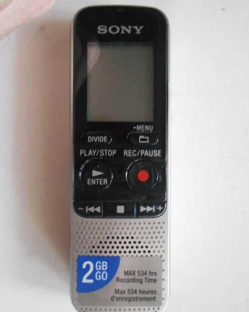 Цифровой диктофон sony ICD-BX112