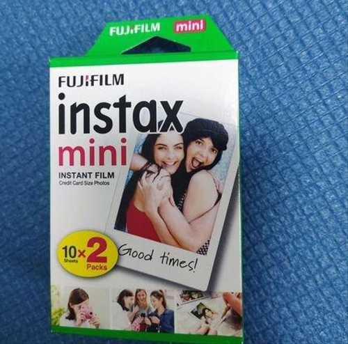 Картриджи для фотоаппарата Fujifilm instax mini