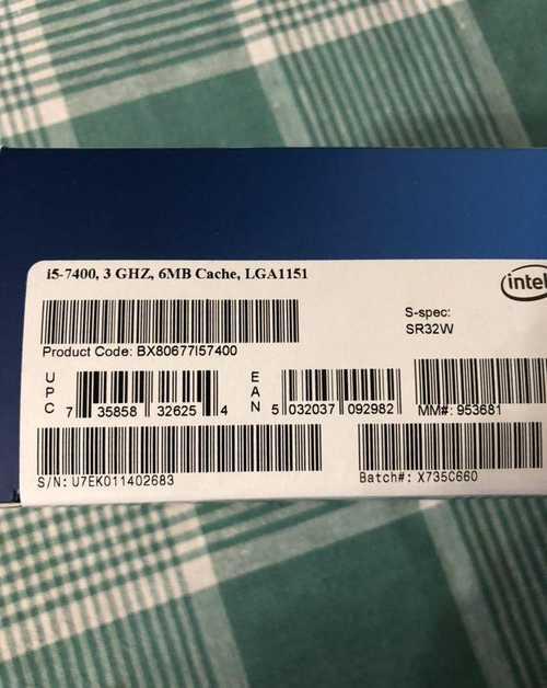 Кулер intel s1151 оригинал в коробке