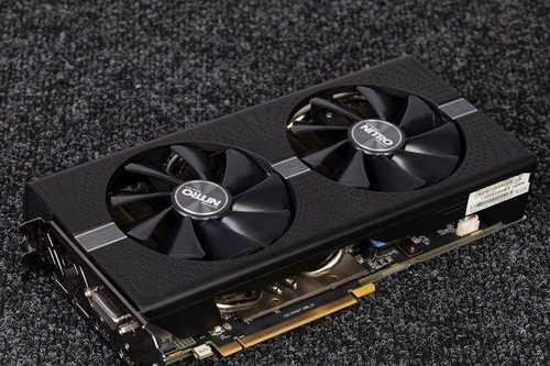 Видеокарта sapphire nitro RX570 4Gb Б/У