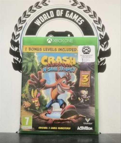 Crash bandicoot n'sane trilogy Xbox One