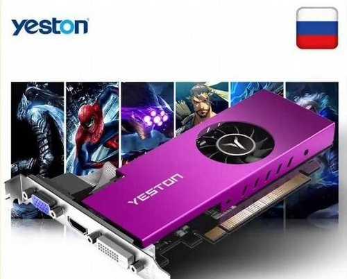 Новая видеокарта Yeston Radeon RX 550 2 гб gddr5