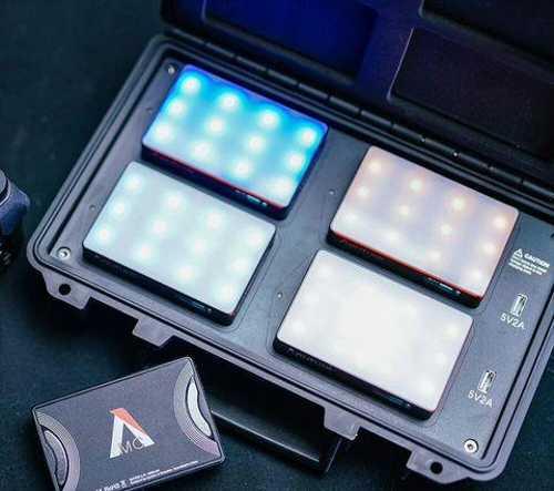 Aputure MC 4 Light Travel Kit rgbww 3200-6500K