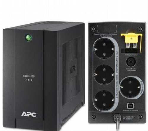 Ибп APC Back-UPS BC750-RS, 750вa