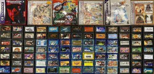 Картриджи для Game Boy Advance