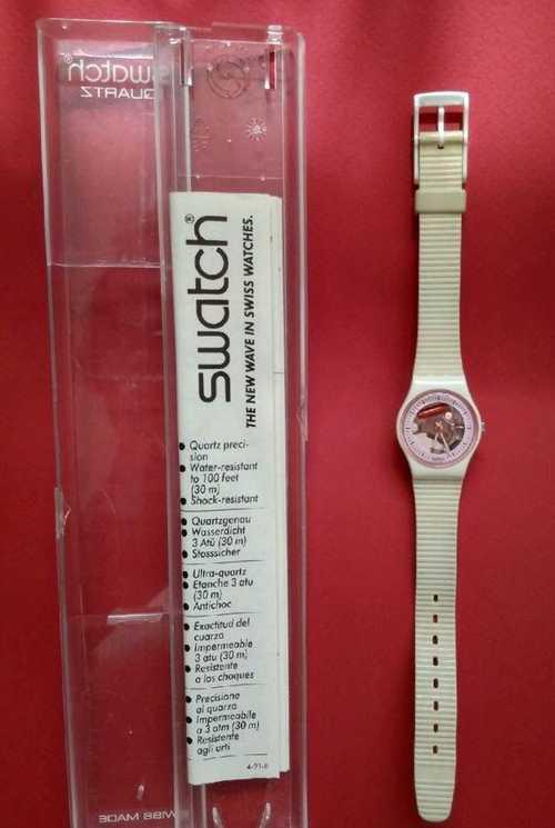 Часы Swatch White Lady Restyled LW119C 1988г