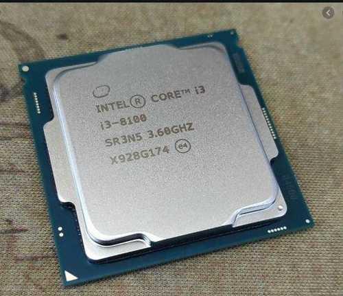 Intel core i3-8100(4 ядра) & asus prime H310M-D
