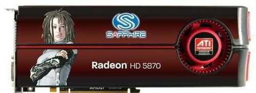 Sapphire radeon hd 5870 1gb