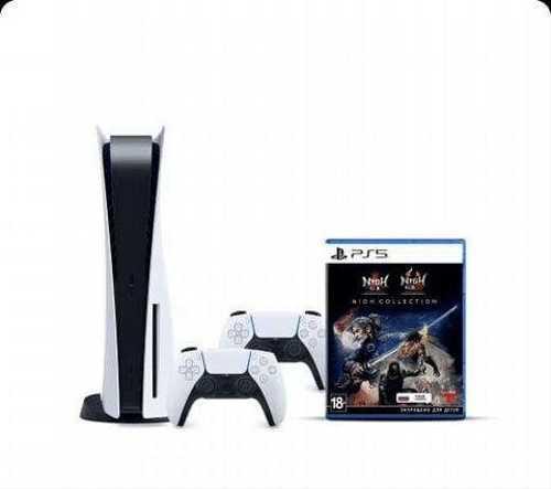 Sony playstation 5+2 джестика+игра