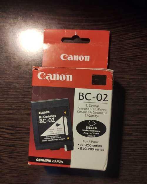 Оригинальный картридж Canon BC-02