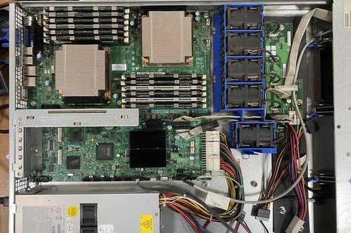 Сервер 1U Intel SR1600UR (2*E5504)