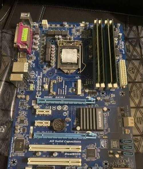 Lga 1155 i5 2320 + ga-z68p-ds3+12gb ddr3