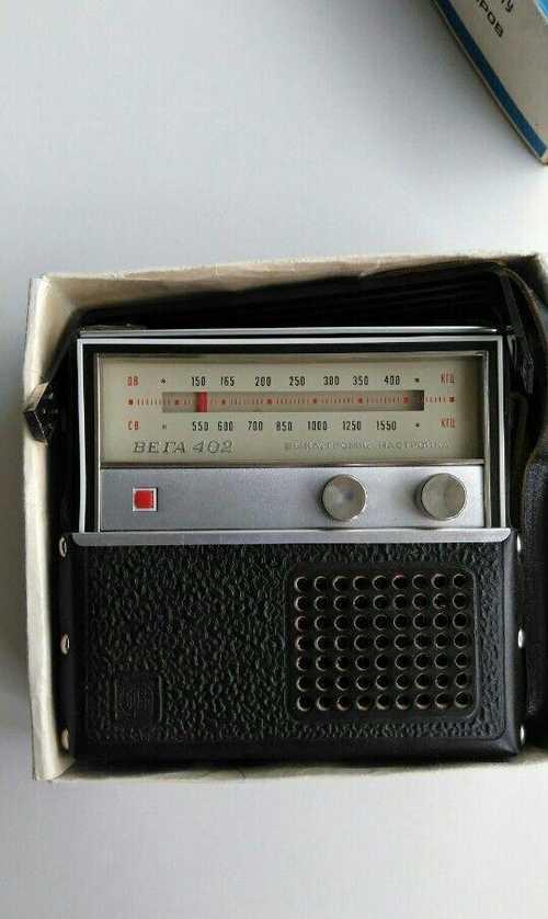 Радиоприемник Вега 402, 1974