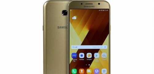 Смартфон SAMSUNG Galaxy A7 (2017) SM-A720F/DS Gold