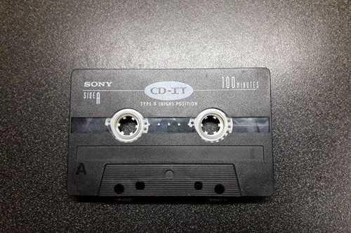 Аудио компакт кассета sony CD-IT 100 minutes