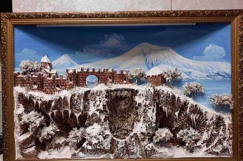 Картина Древний монастырь Хор Вирап (Армения)
