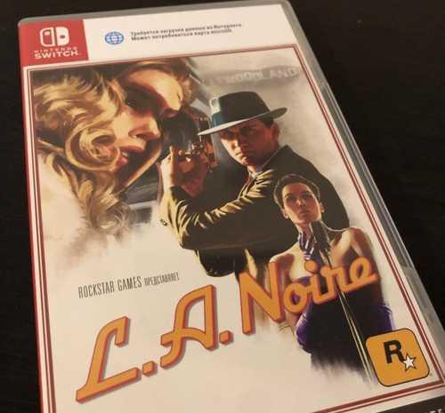 LA Noire для Nintendo switch