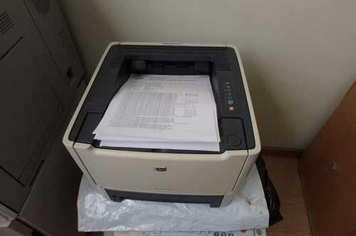 Лазерный принтер HP LJ P2015 с новым картриджем