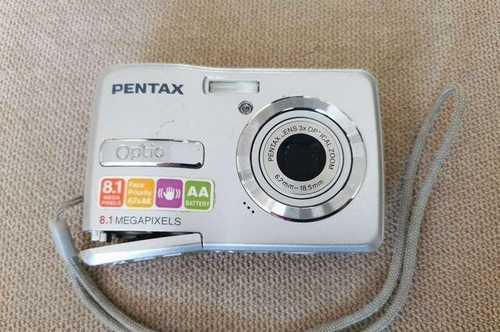 Цифровой фотоаппарат pentax optio e40