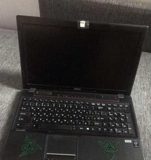 Игровой ноутбук msi gp60 2pe