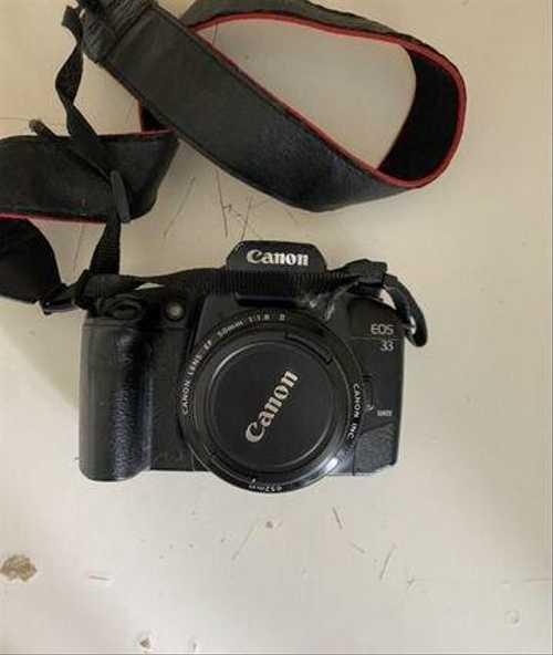 Canon eos 33 пленочный фотоаппарат