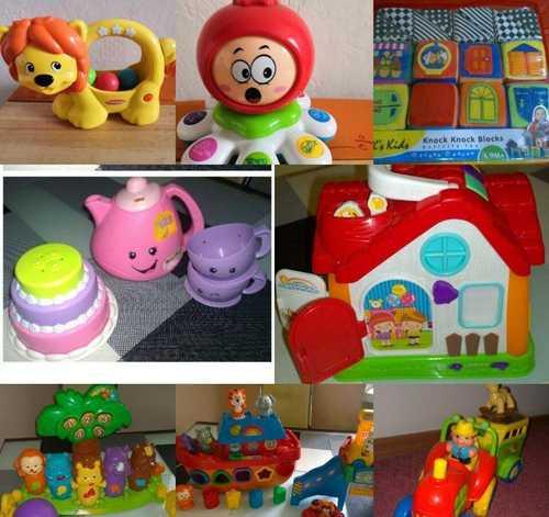 Развивающие игрушки,fisher price, kiddieland, k's