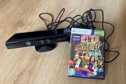 Камера Kinect для Xbox 360 + Kinect Adventures