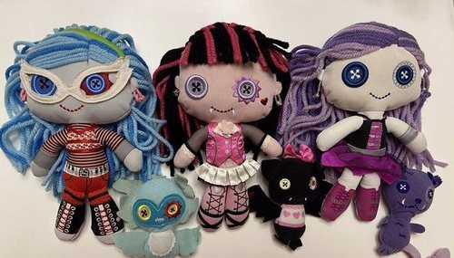 Monster High мягкие игрушки