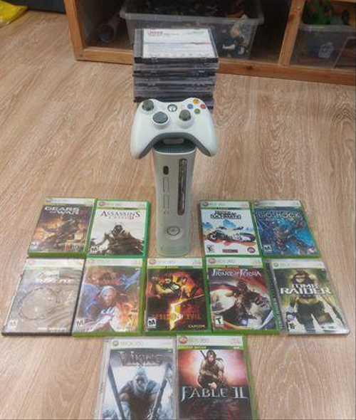 Xbox 360 прошитый 60GB с играми