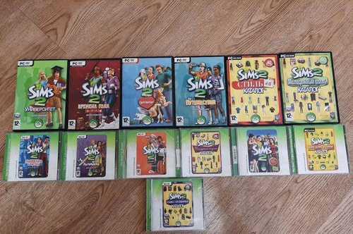 Лицензионные диски "Sims 2"
