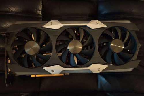 Видеокарта 1080ti 11 gb Zotac AMP Extreme Core Edi