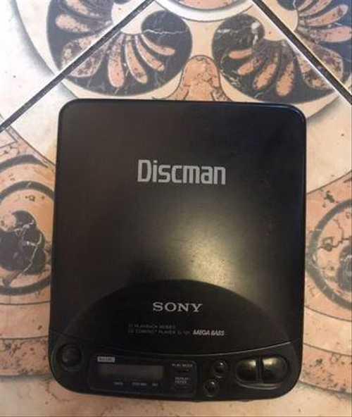 Vintage Sony Discman D121 Portable CD Player Mega
