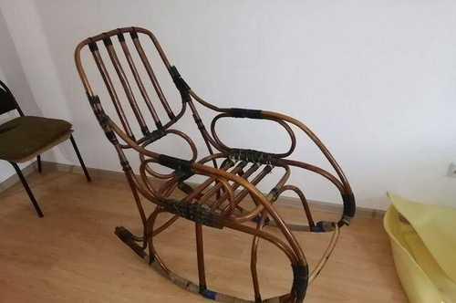 Кресло качалка mid-century vintage