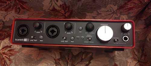 Focusrite Scarlett 2i4 2nd Gen звуковая карта