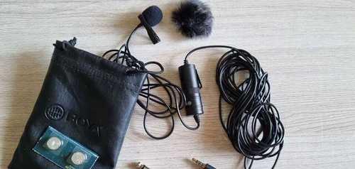 Всенаправленный петличный микрофон boya BY-M1