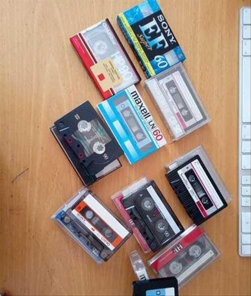 Аудиокассеты новые