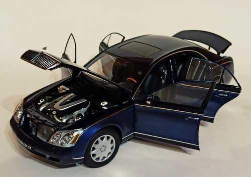 Maybach 57 Autoart 1:18 Синий