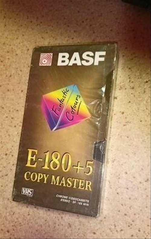 Видеокассета basf E -180 +5 Copy Master