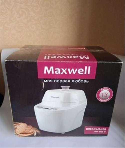 Хлебопечь Maxwell MW-3755 W