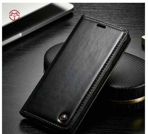 Чехол-книга для Samsung Note 8 CaseMe черный и бел