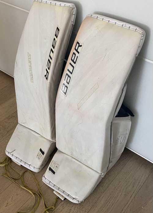 Щитки хоккейного вратаря Bauer 1s Odin