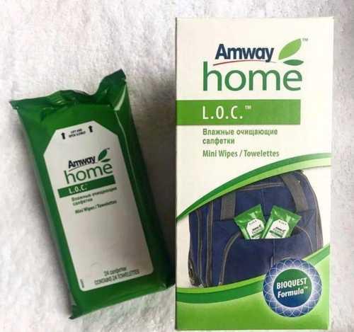 Amway Салфетки loc очищающие лок амвей амвэй