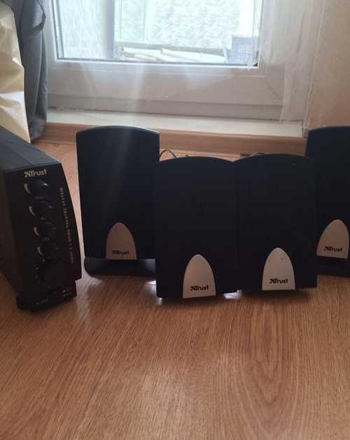 Колонки trust 4500p 5.1 home theatre system