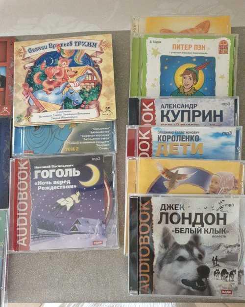 Детские сказки, книги на mp3 дисках