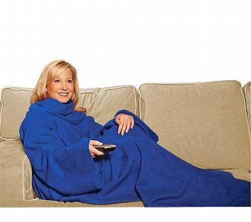 Snuggie Blanket (Снагги) синий