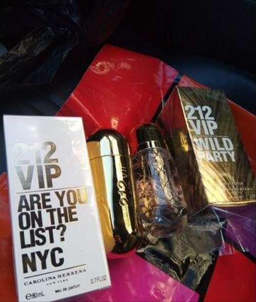 Carolina herrera 212 vip are you on the list nyc п